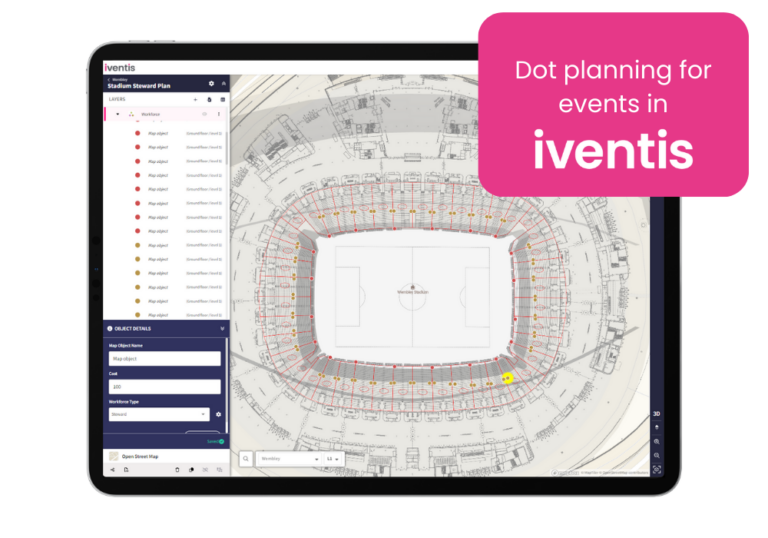 How to create a workforce planning map for your event - Iventis